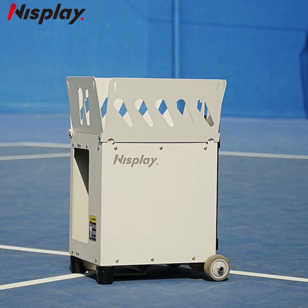 NISPLAY N2 - PORTABLE TENNIS BALL MACHINE – nisplay